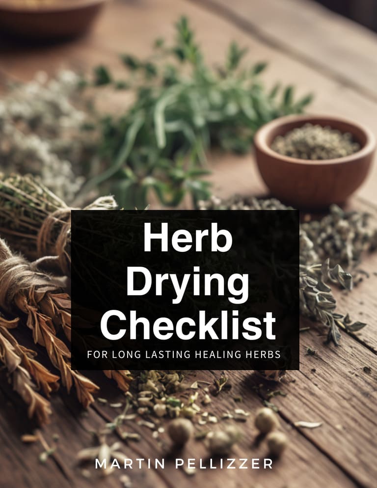 The Herbalist Boundle: Herbs Drying Checklist, Herbal Tea Shopping List ...